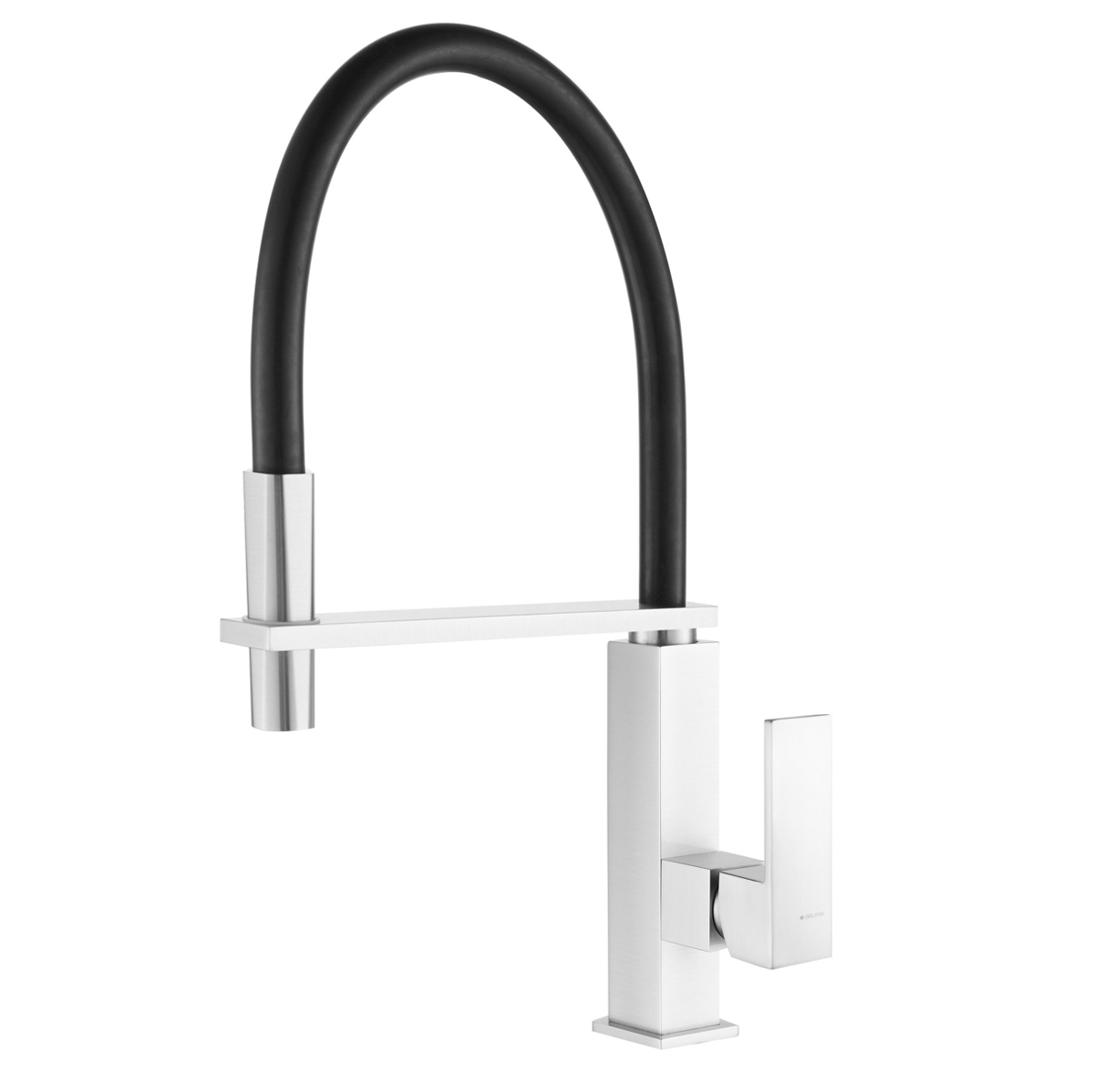 Monocomando de lava loiça, bica giratória em gel, chuveiro extensível ...